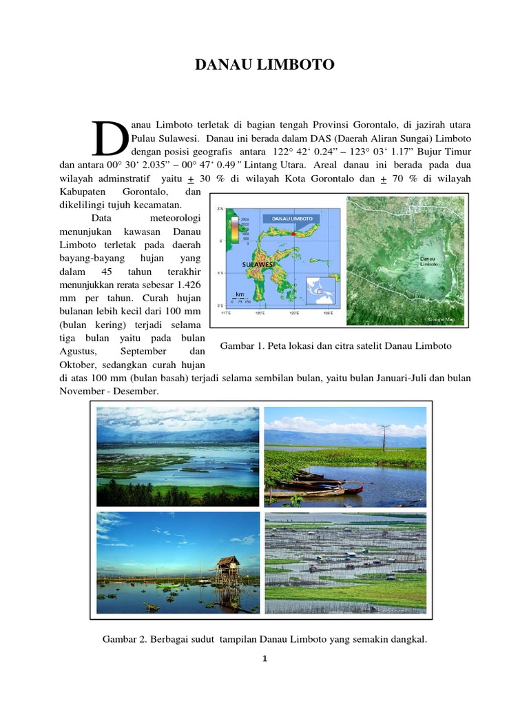 Danau Limboto | PDF