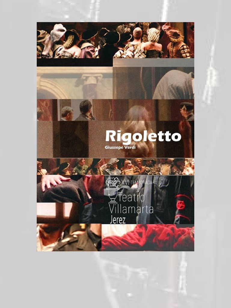 Libreto Rigoletto | PDF | Las artes escénicas | Ópera