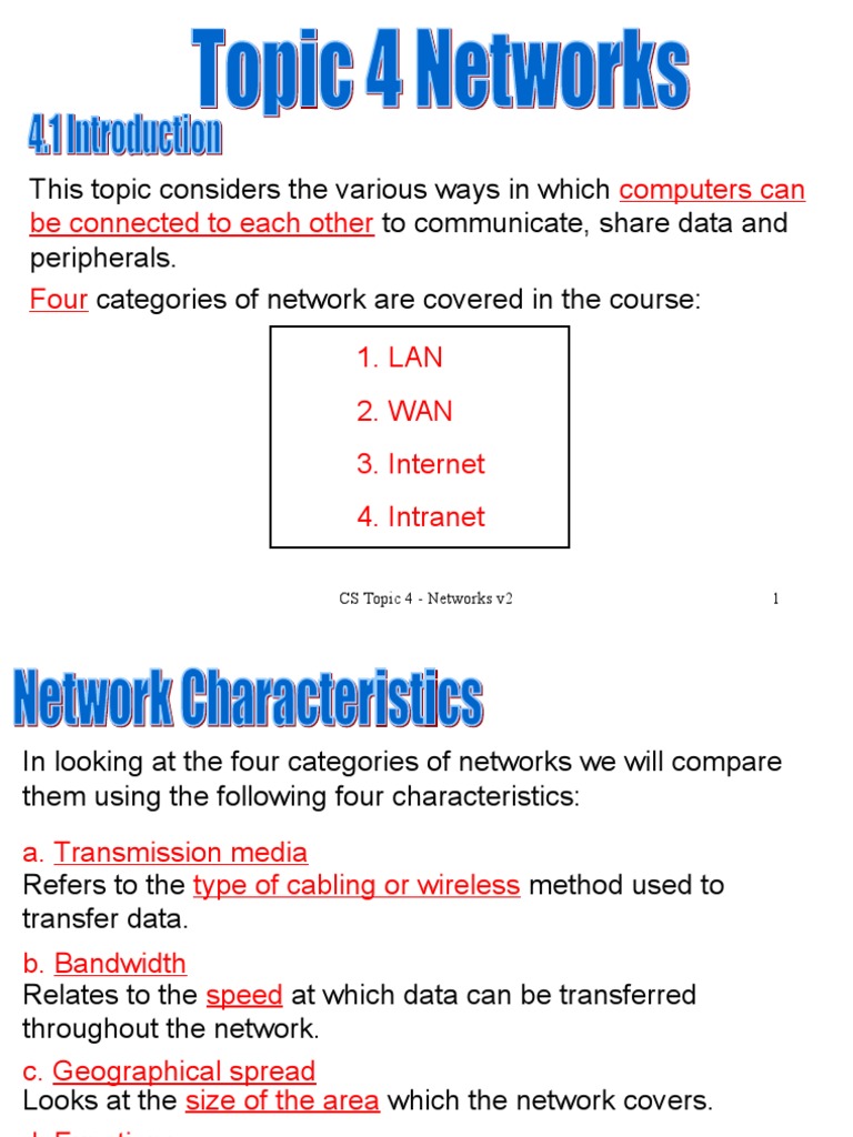 Networking Powerpoint | PDF | Node (Networking) | Network Switch