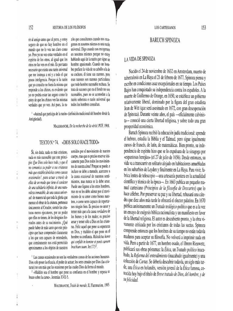 Spinoza y Leibniz | PDF | Gottfried Wilhelm Leibniz | Enseñanza de matemática