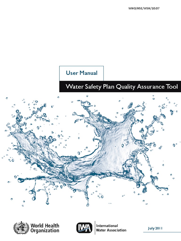 Water Safety Plan Quality Assurance Tool: User Manual | PDF | Microsoft ...