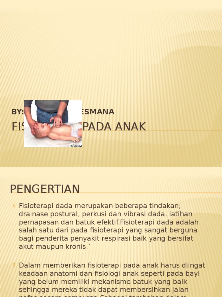 Fisioterapi Pada Anak | PDF