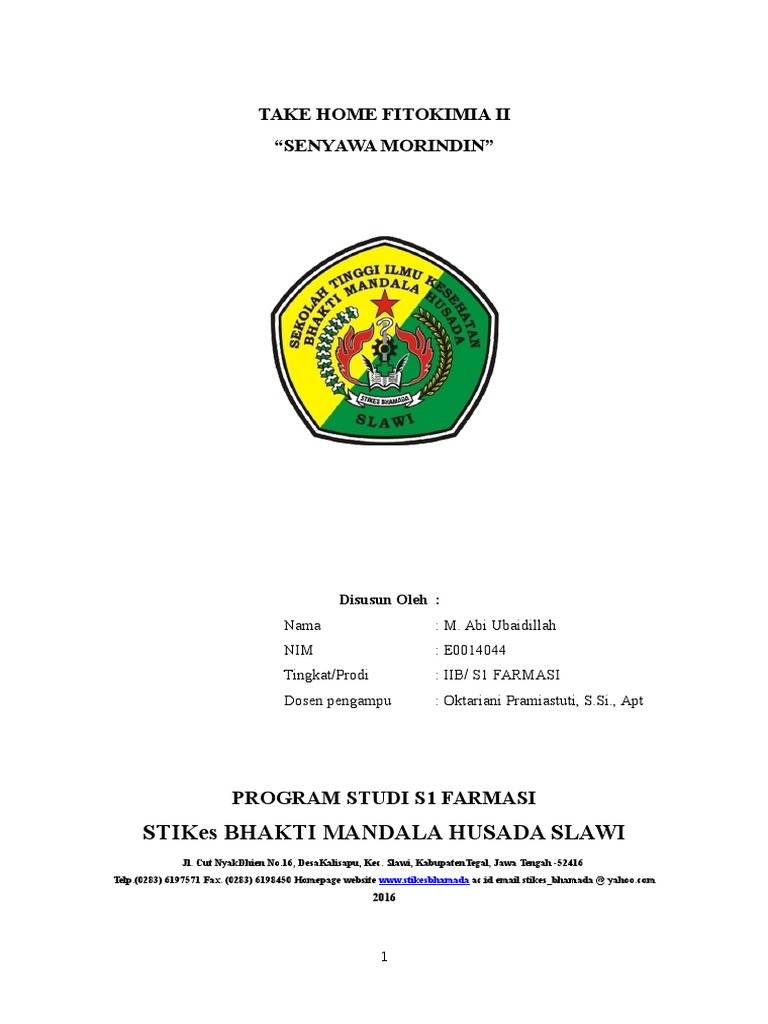 Makalah Morindin | PDF