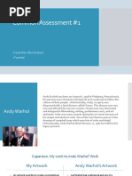 Sample Andy Warhol Worksheets | PDF | Andy Warhol | Paintings