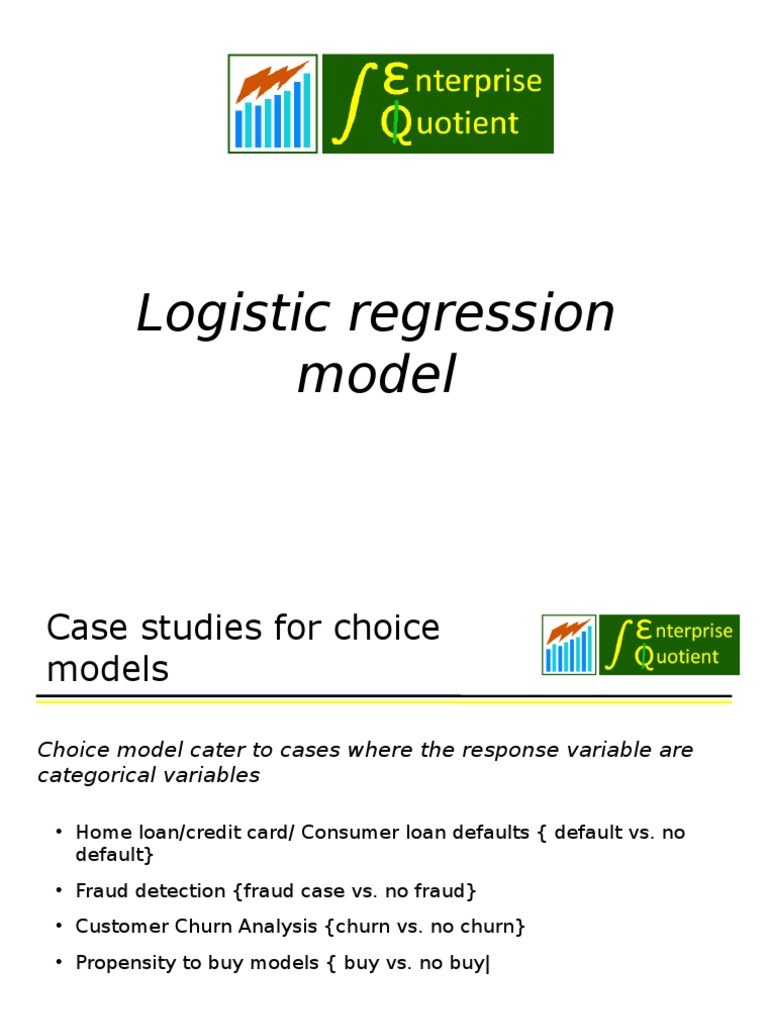 Logistic Regression | PDF