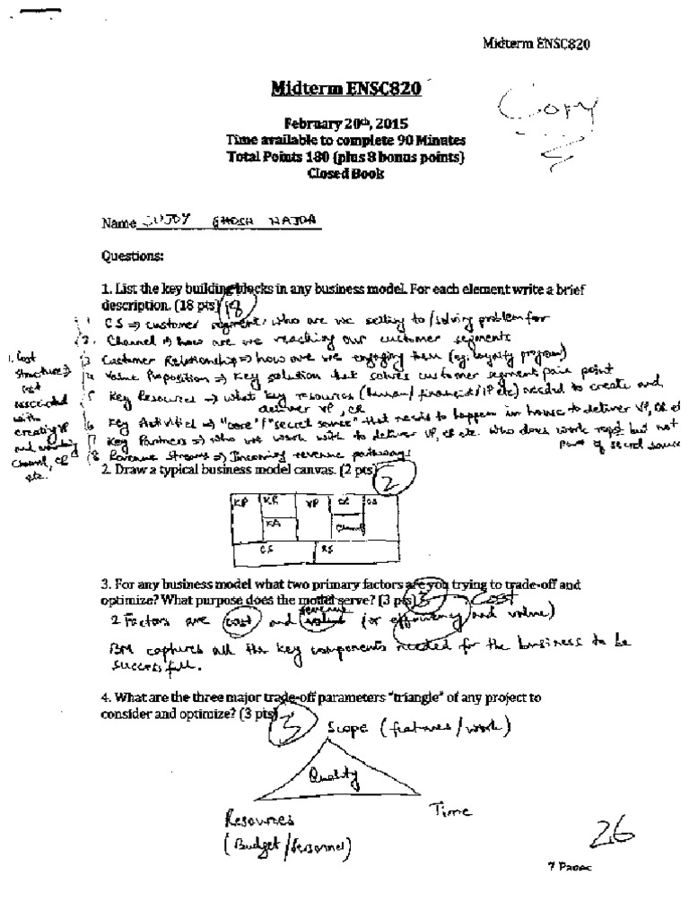 Midterm Example | PDF