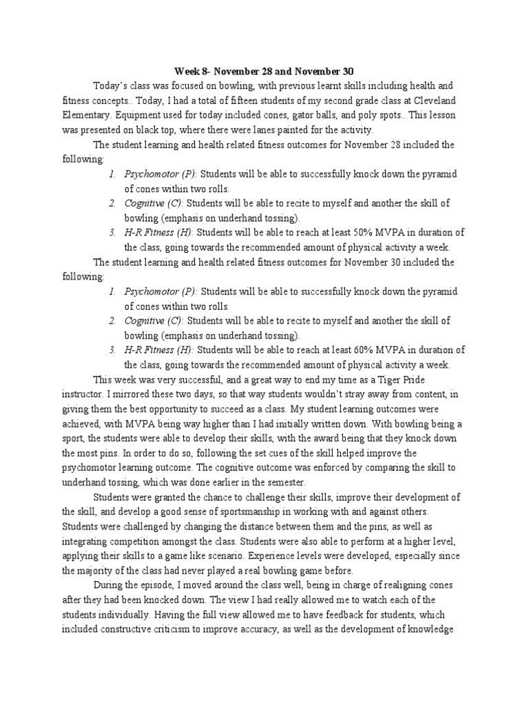 Week 8 Reflection | PDF | Neuropsychological Assessment | Education Theory