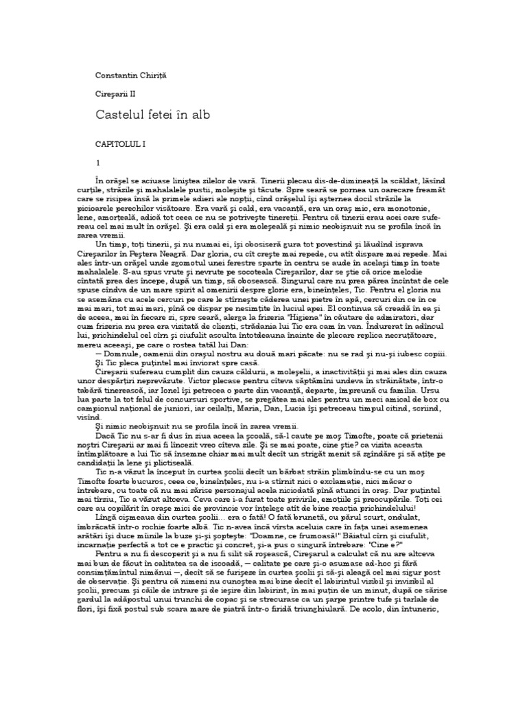 Ciresarii 2 | PDF