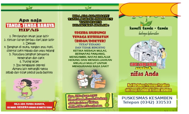 Leaflet Nifas | PDF