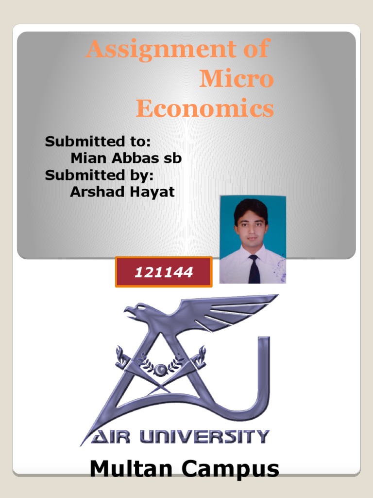 Front Page of Assignment | PDF