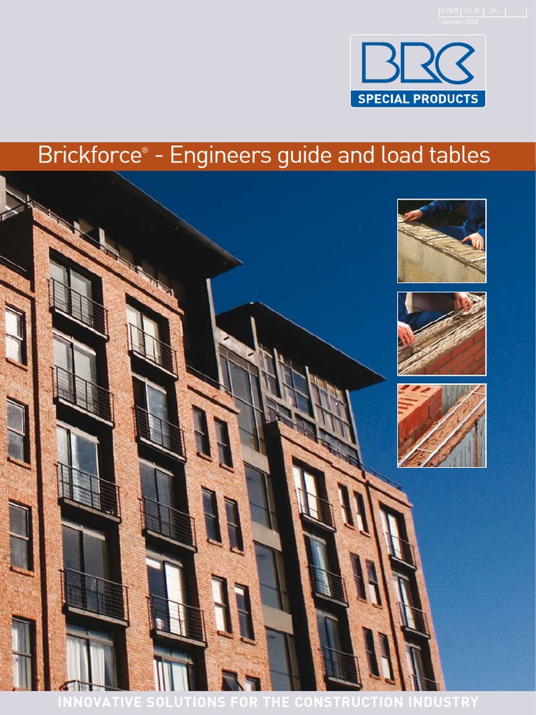 Brick Force Engineers Guide 2008 | PDF | Masonry | Brick