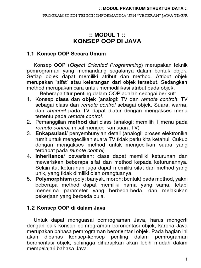 Ciri Struktur Data Tree dalam OOP | PDF | Metode & Bahan Ajar | Komputer