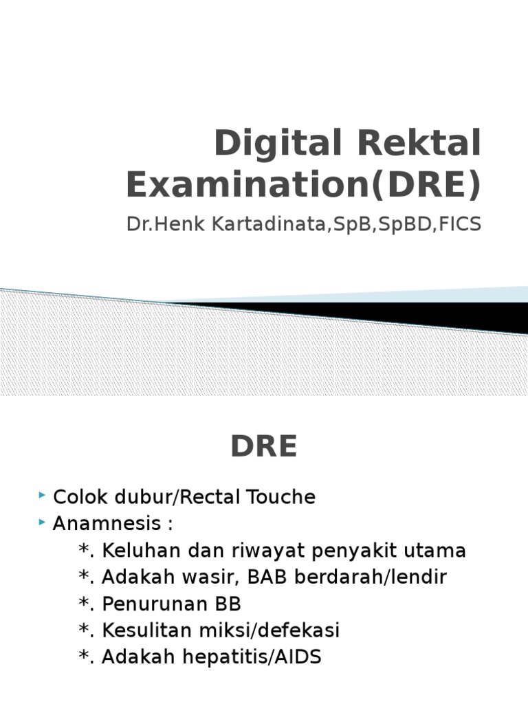Prosedur dan Penilaian DRE | PDF | Pengembangan Diri