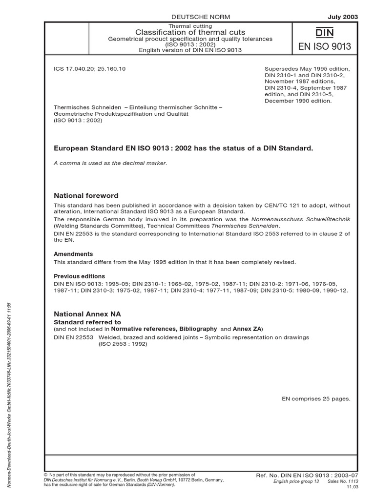 40845011-DIN-EN-ISO-9013-2002.pdf | International Organization For ...