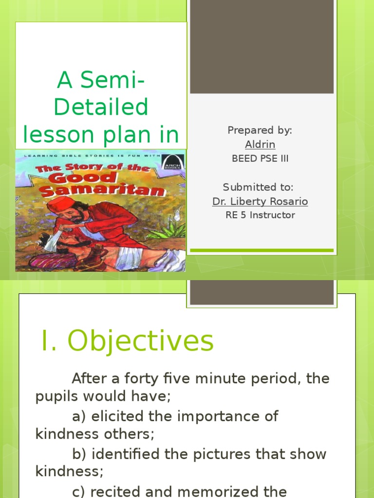 A Semi Detailed Lesson Plan in Christian Living For | PDF | Forgiveness ...
