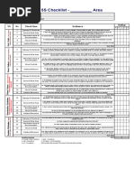 5S Audit Checksheet | PDF | Inventory | Business