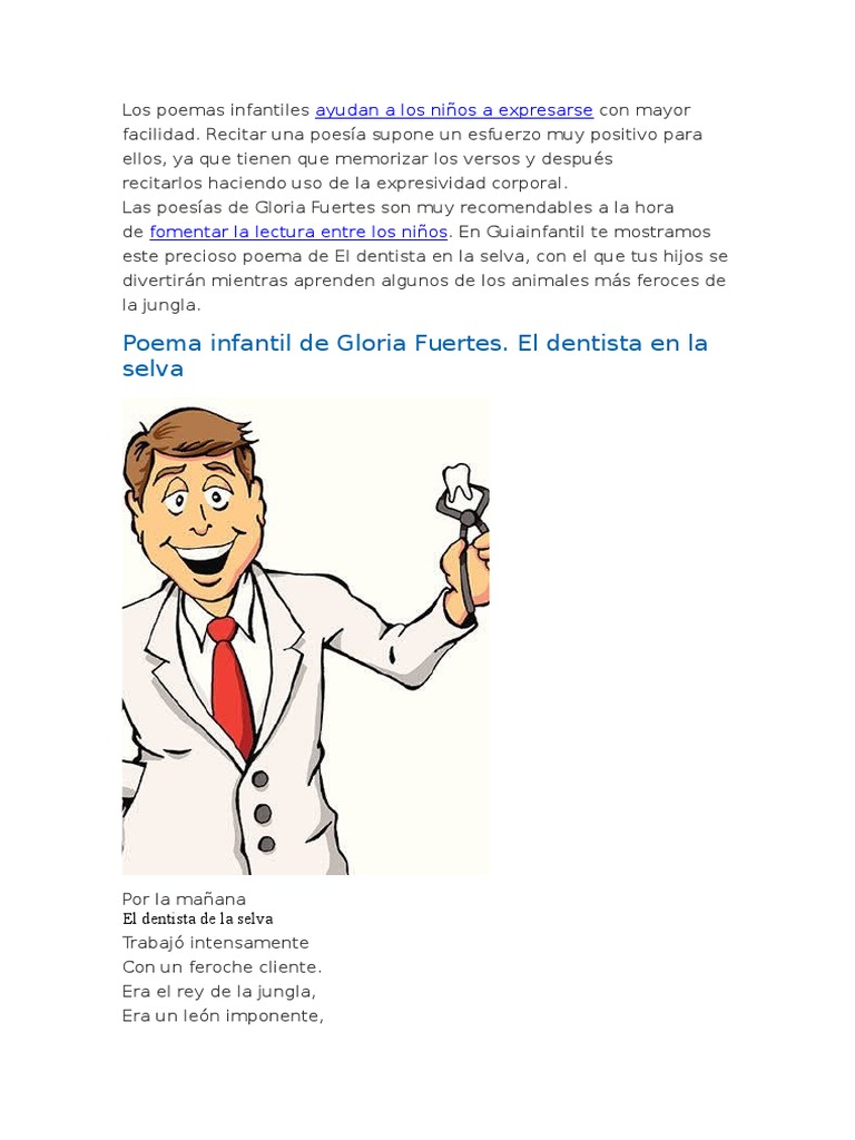Gloria Fuertes Poema | PDF