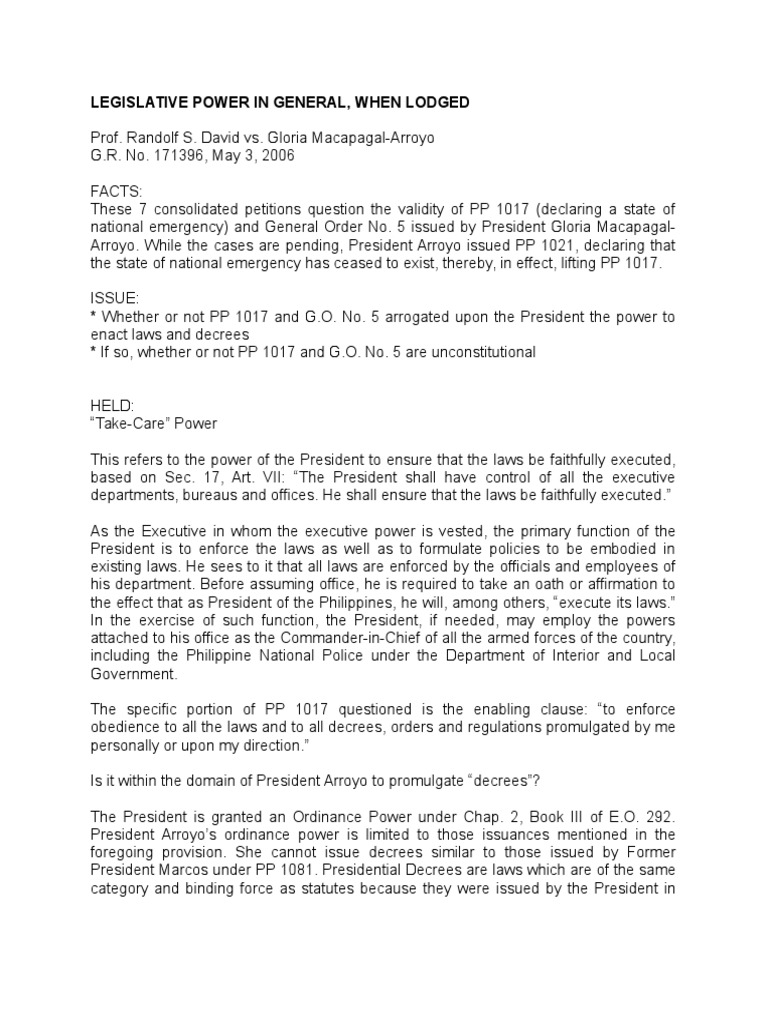 StatCon Case Digests | PDF