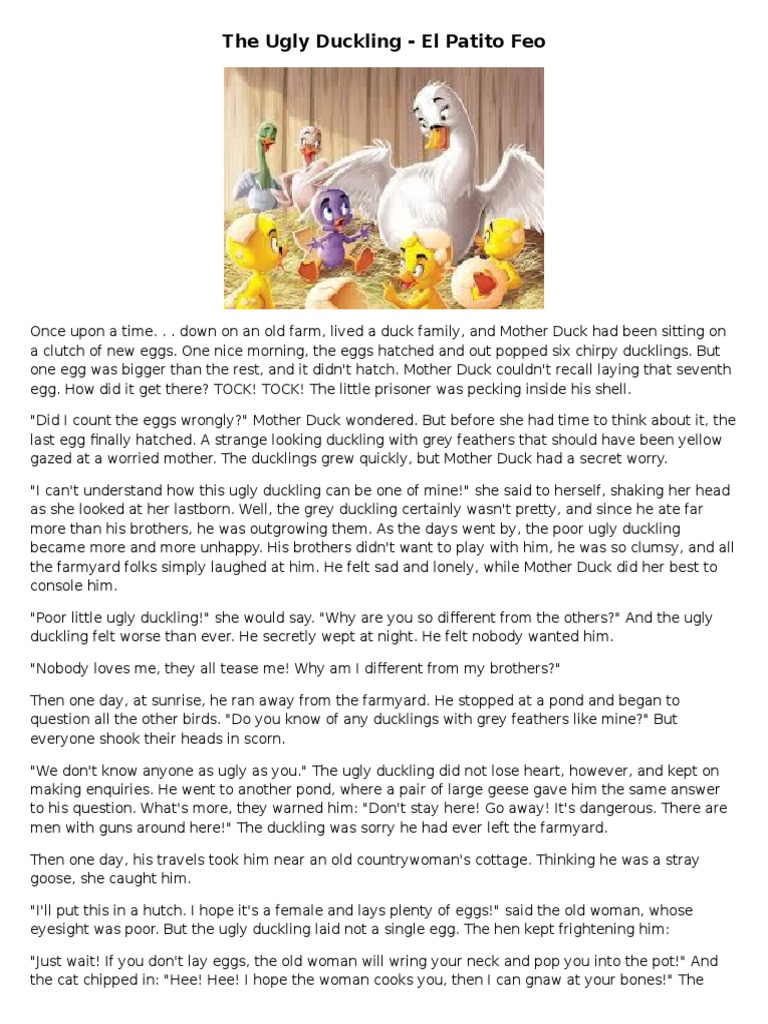 The Ugly Duckling | Duck | Birds