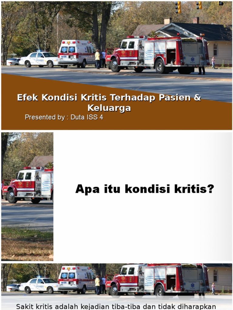 ISS 4 Efek Kondisi Kritis Pada Pasien Dan Keluarga | PDF