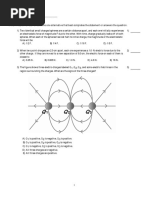 Electric Flux Problems and Solutions | PDF | Flux | Physics