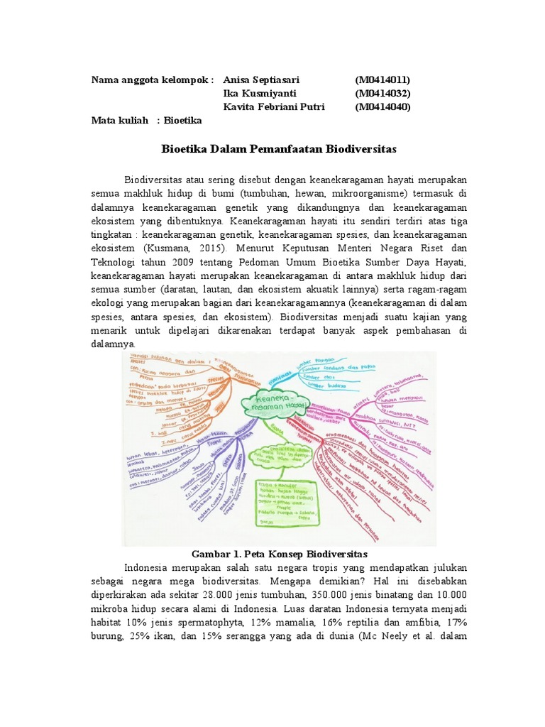 Bioetika Dalam Pemanfaatan Biodiversitas | PDF