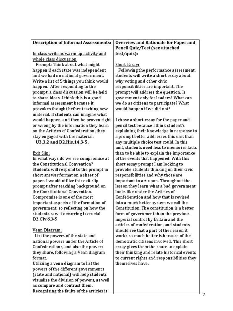 Unit Plan PDF 2 | PDF | Founding Fathers Of The United States ...