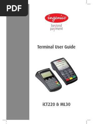 Ingenico Ict220 Brochures