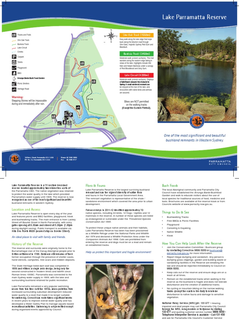 Lake Parra Brochure | PDF | Ecology | Natural Environment
