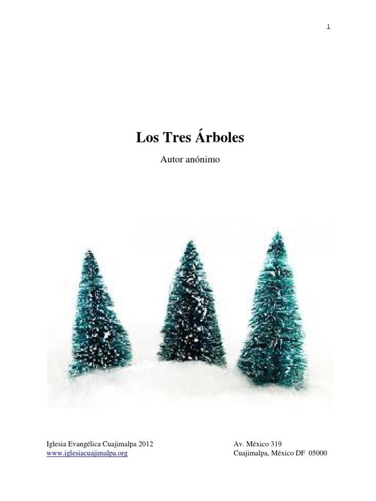 La historia de los tres árboles | PDF | Navidad | Dios