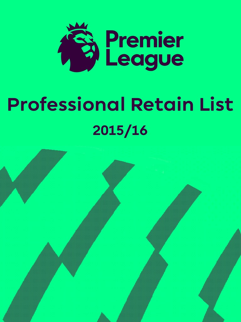 2015 16 Professional Retain List | PDF