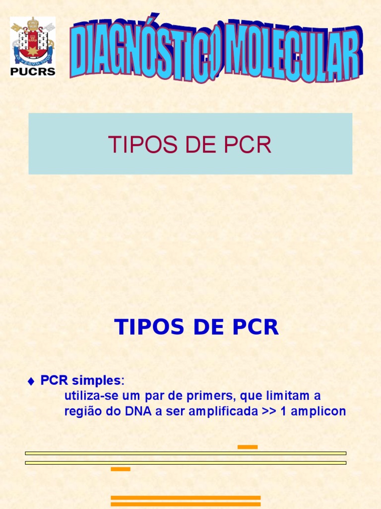 Uma Introdução aos Diferentes Tipos de PCR e suas Aplicações | PDF ...