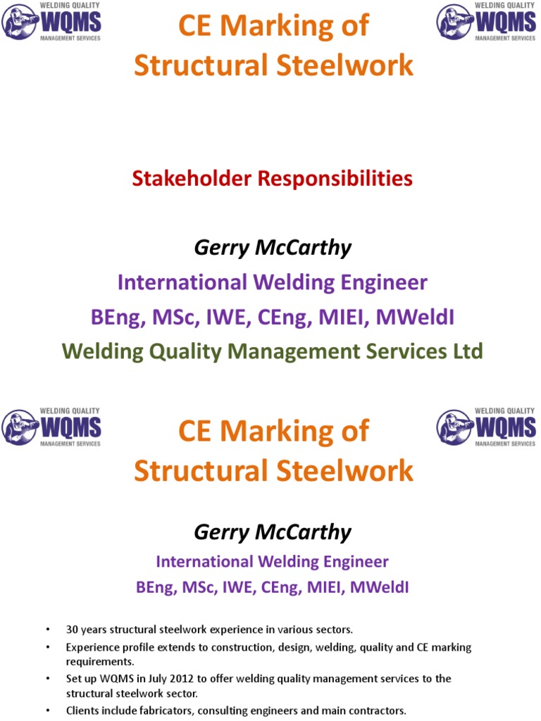 CE Marking of Structural | Download Free PDF | Structural Steel ...