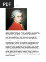 Mozart's Life: Key Events Timeline | PDF | Wolfgang Amadeus Mozart ...