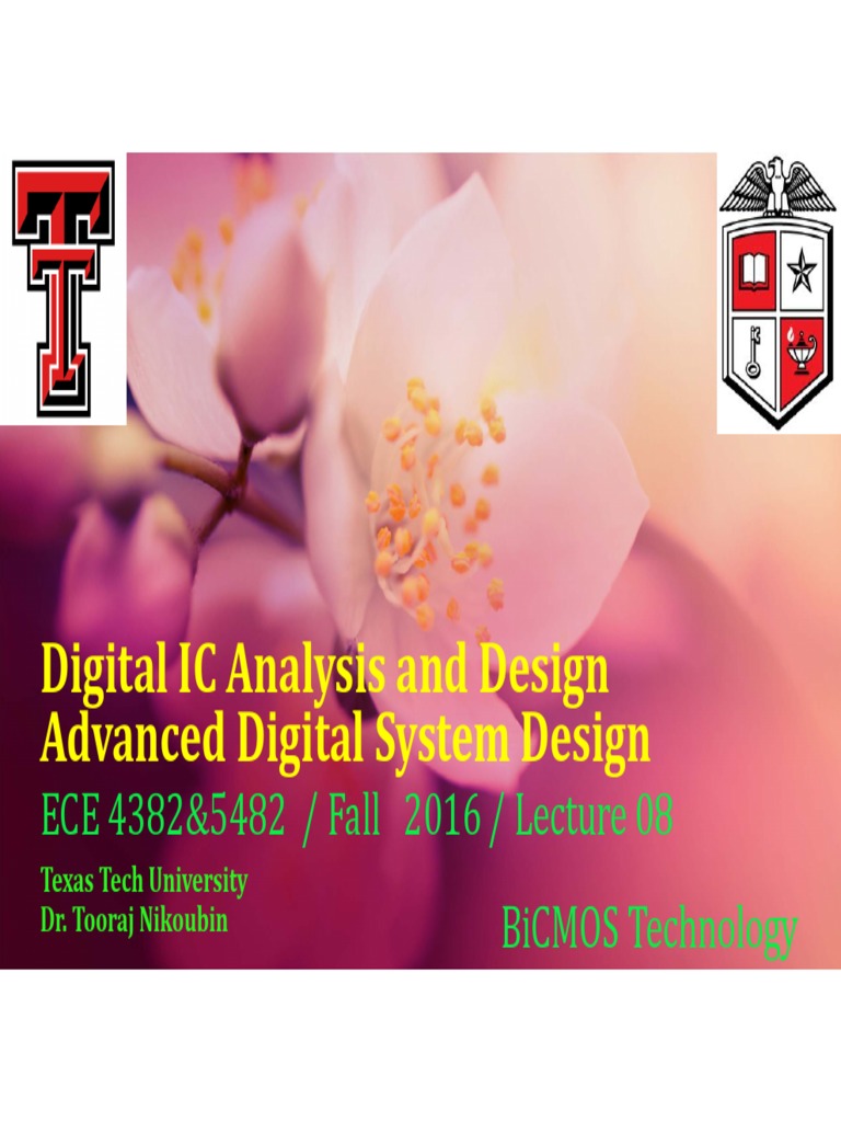 Digital IC Analysis and Design Advanced Digital System Design | PDF