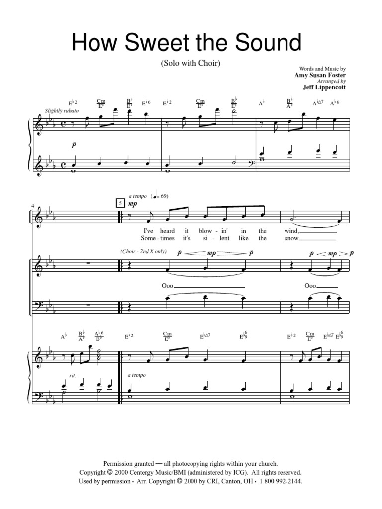 How Sweet | PDF | Rhythm And Meter | Performing Arts