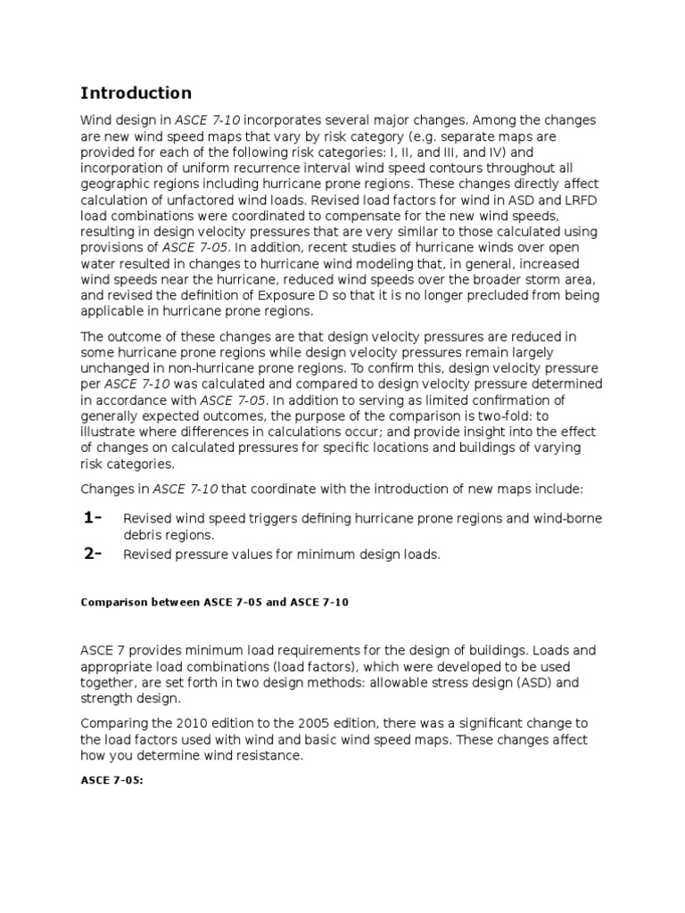 ASCE 7-10 Wind Design Changes Explained | PDF | Tropical Cyclones ...