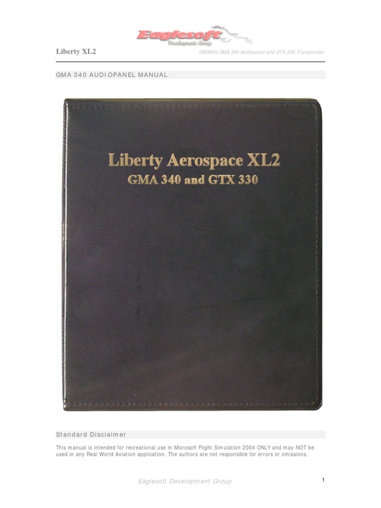 Garmin Gma 340 - 330 Manual | PDF | Transponder (Aeronautics ...