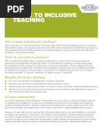 7 Principles For Inclusive Education | PDF | Inclusion (Education ...