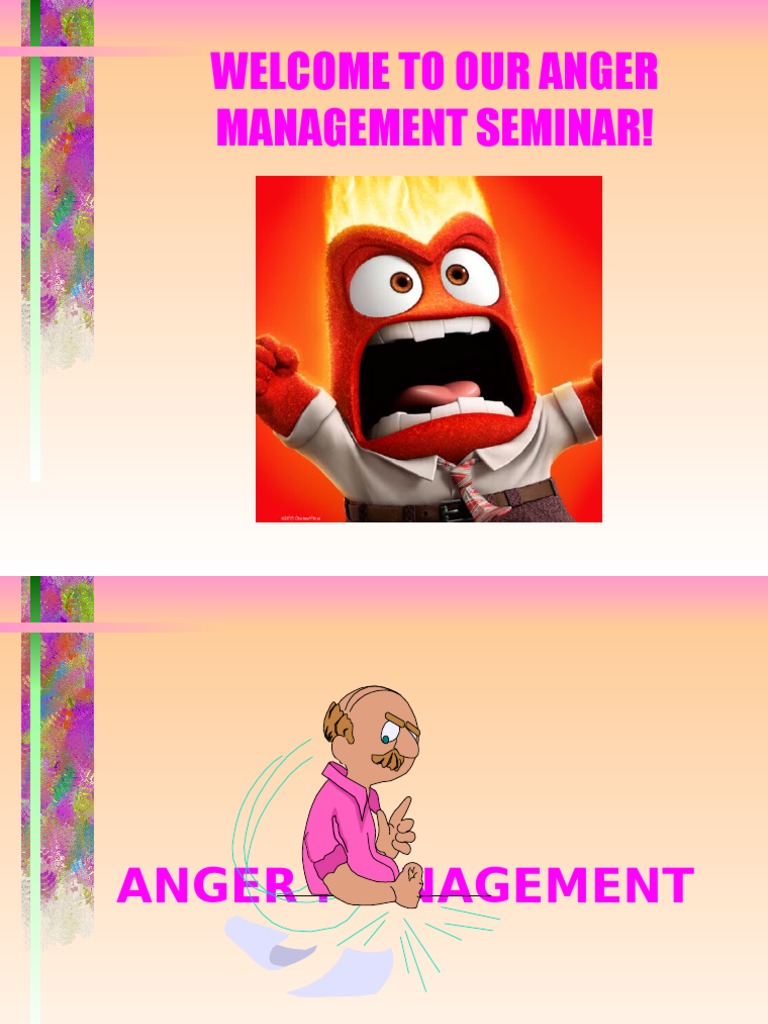 Welcome To Our Anger Management Seminar! | PDF | Anger | Emotional Self ...