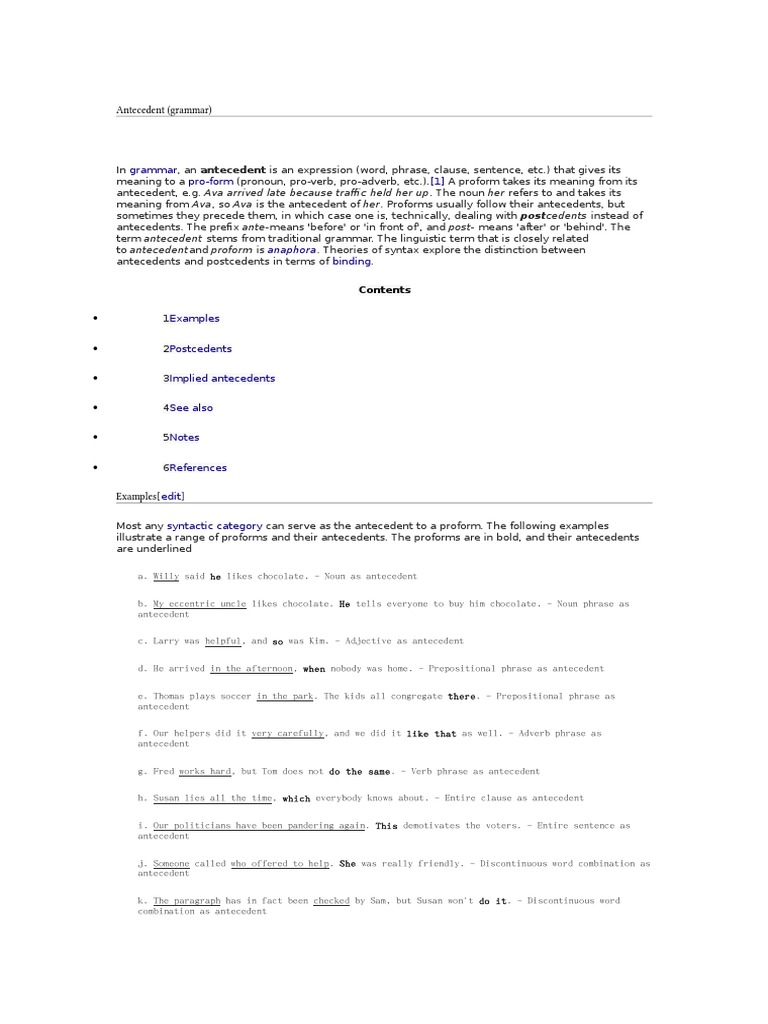 Grammar Pro-Form | PDF | Pronoun | Grammatical Number