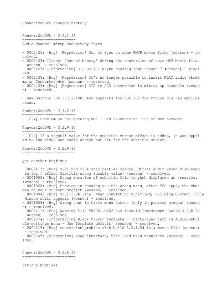 Readme Software Bug File Format
