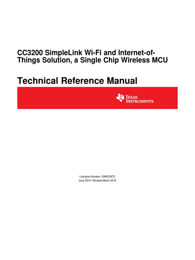 cc3200 Datasheet PDF | PDF | Application Programming Interface ...