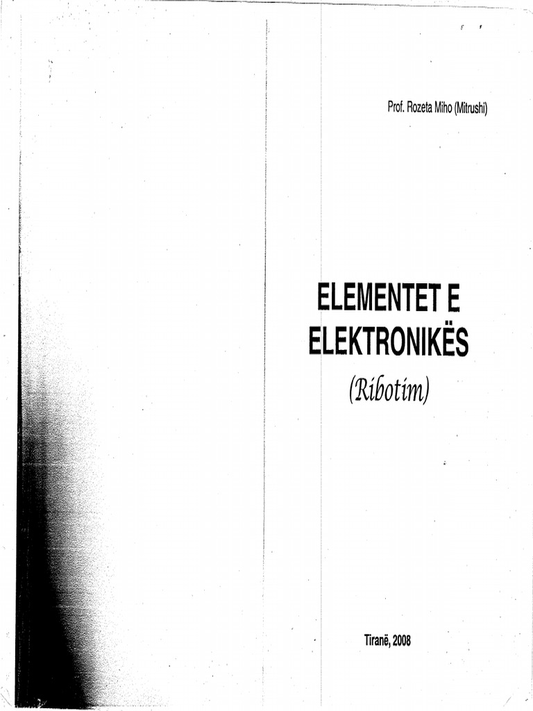 R Miho Elementet e Elektronikes | PDF
