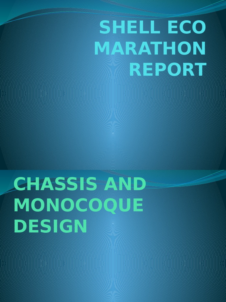 Tube-Frame and Monocoque Design Report | PDF | Building Materials ...