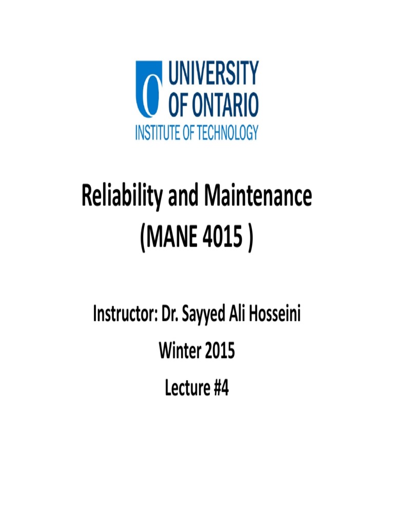 Exponential and Poisson Distributions in Reliability | PDF ...