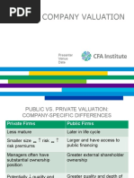 IPEV Valuation Guidelines Summary | PDF