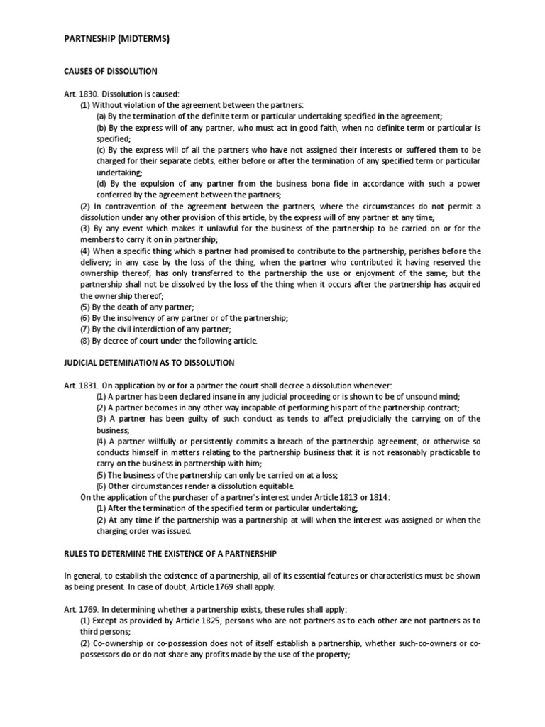 Atap Midterms (Print) | PDF | General Partnership | Partnership