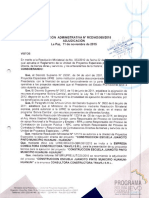 Seguimiento de Proyectos UPRE en Bolivia | PDF