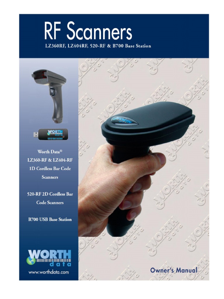 RF Scanners Manual | Download Free PDF | Universal Product Code | Barcode